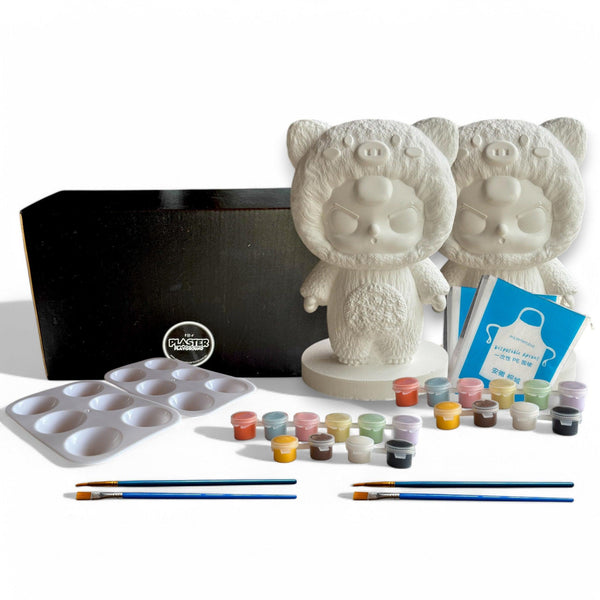 Babythree Piggy Bundle Kit – Plaster Playground | DIY Paint Kits